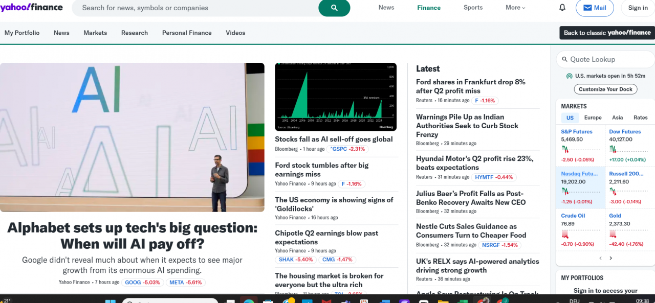 Yahoo Finance tutorial for beginners: A comprehensive guide ...